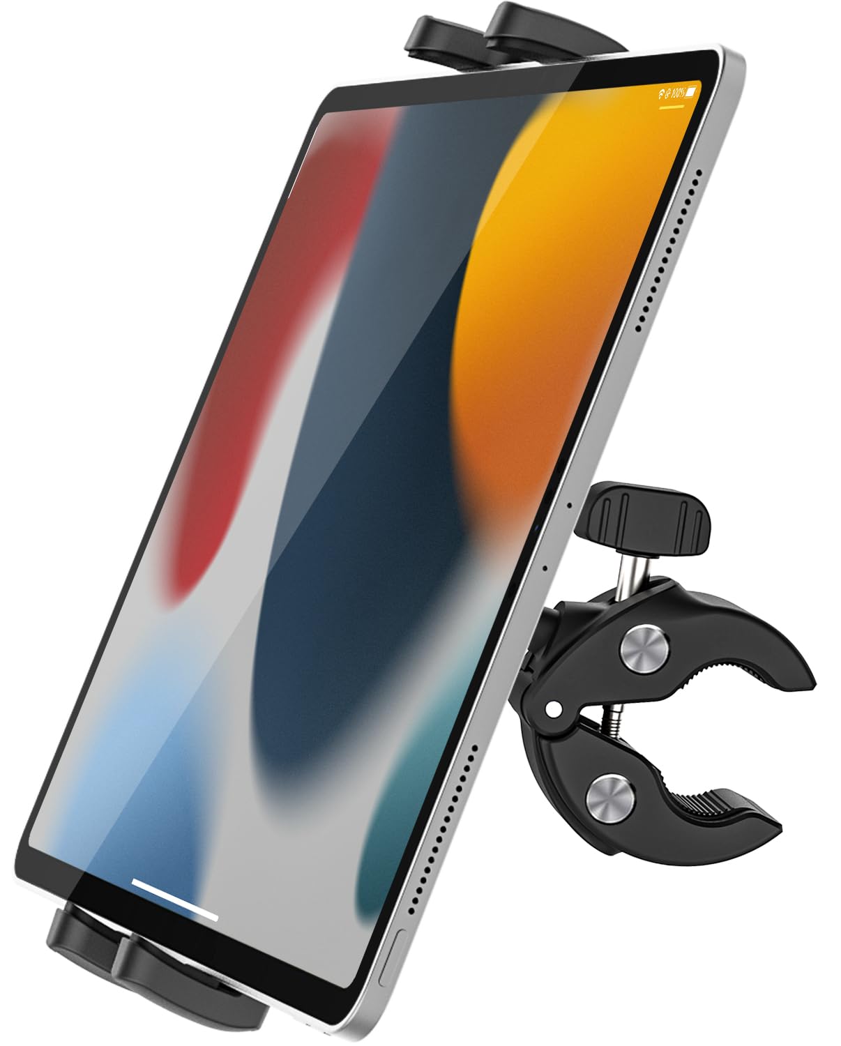 EXSHOW Tractor Tablet Clamp Holder, Sturdy Tablet Mount for Forklift ...