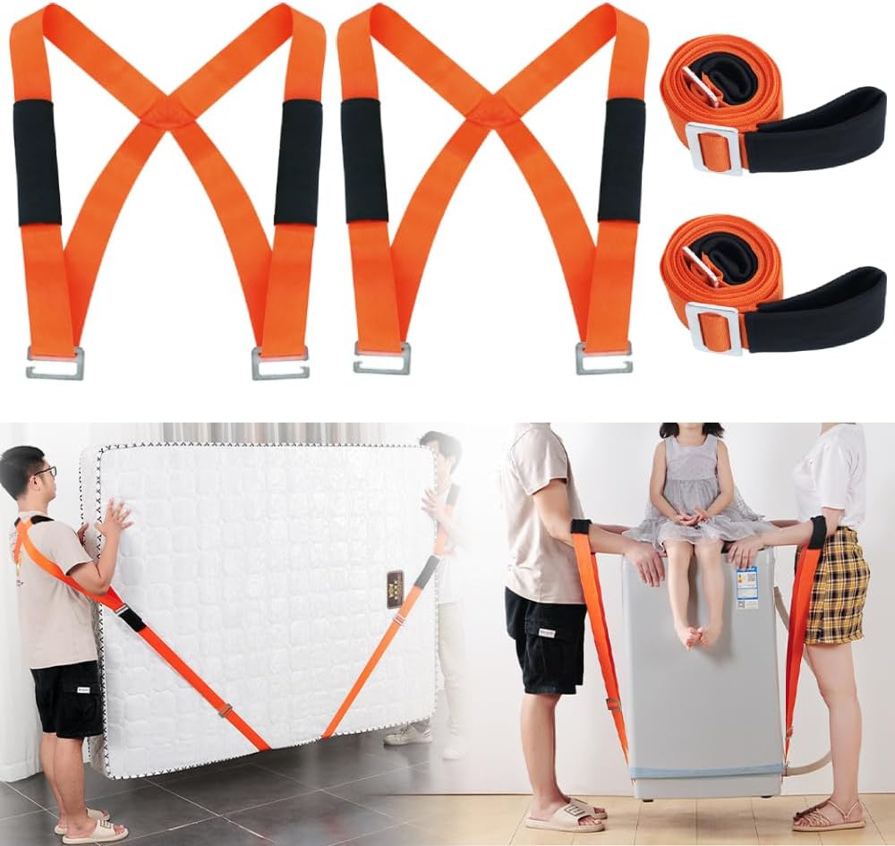 Amazon.com: Moving Straps 2-Person Lifting and Moving Systems for ...