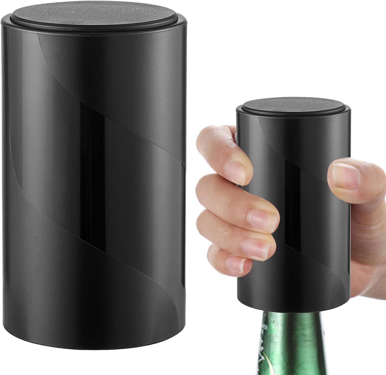 1 Pcs Magnetic Bottle Opener Automatic Push Down Bottle Opener for ...