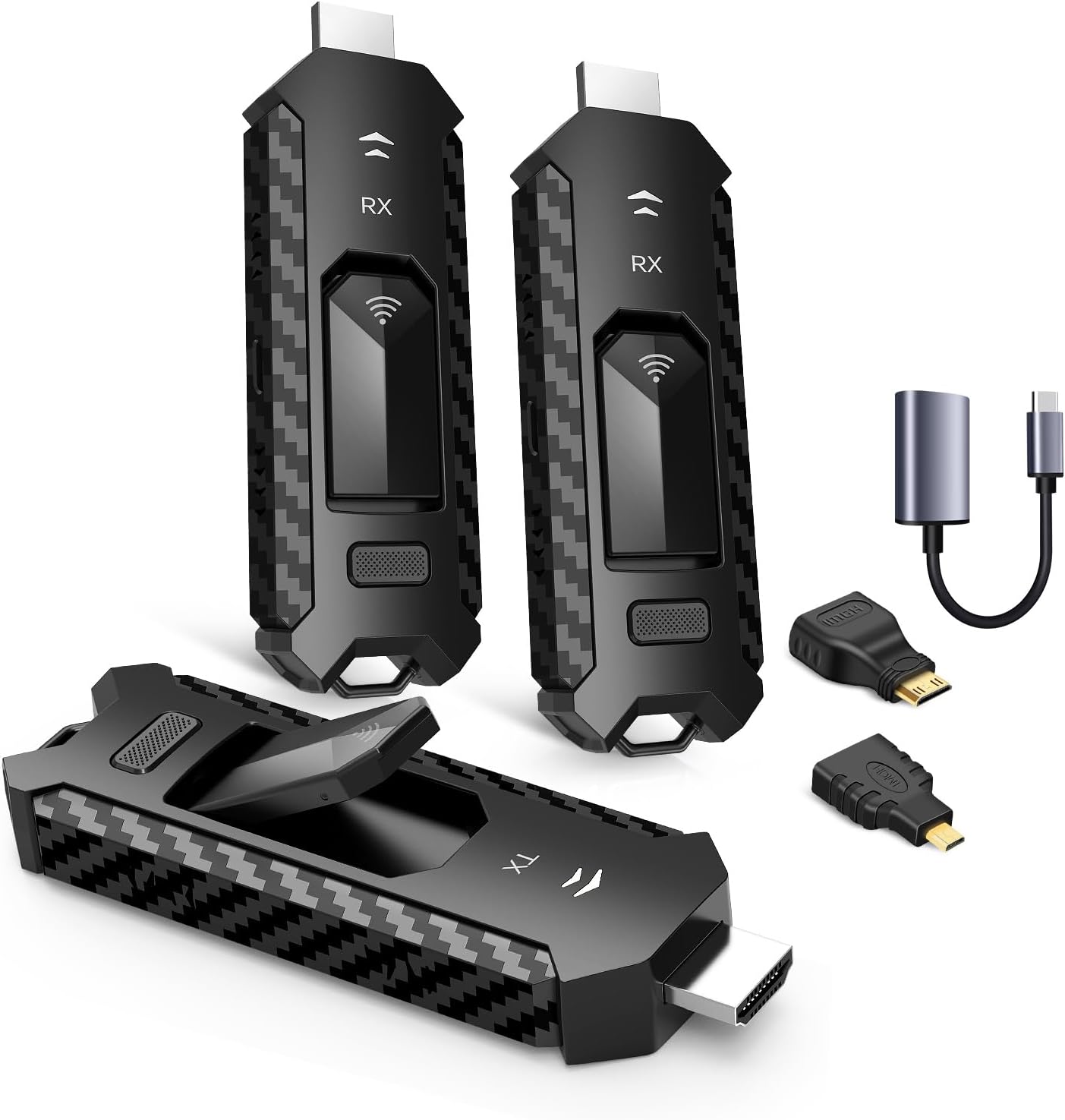 Amazon.com: Wireless HDMI Transmitter and Receiver 4K Kit, Full HD 4K ...