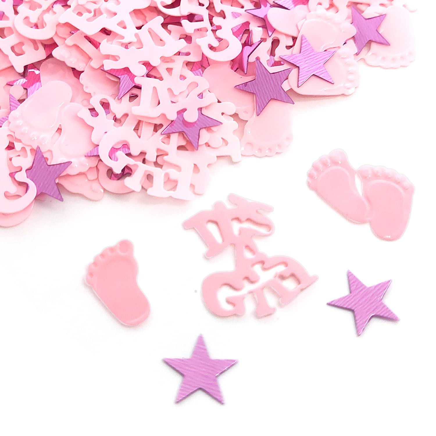Buy Baby Shower Confetti - Its A Girl, Glitter Confetti Sprinkles for ...