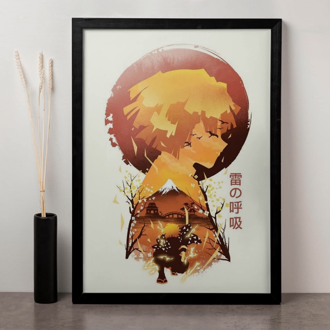 SoulAbiti presents Demon Slayer Zenitsu Agatsuma Poster (12-inch X 18 ...