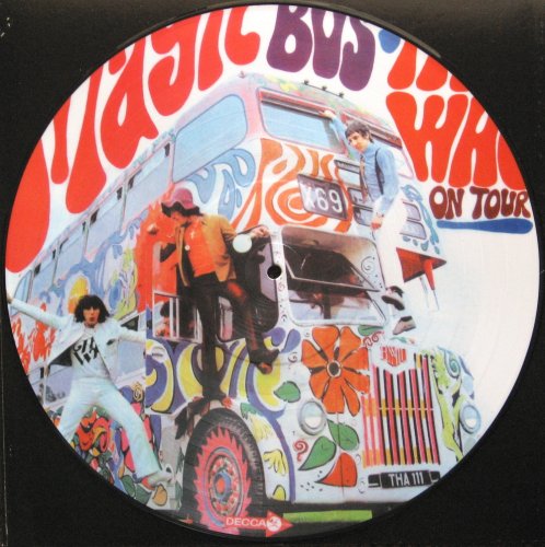 The Who " Magic Bus " Vinyl Picture Disc Record Album LP IMPORT From ...