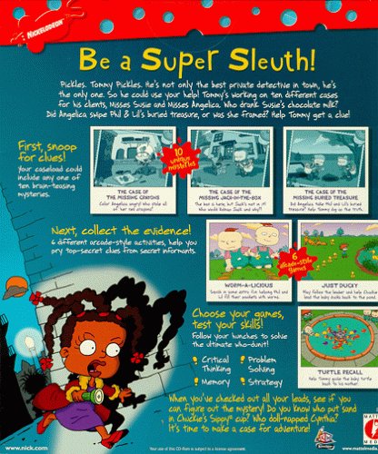 Rugrats Mystery Adventure Game