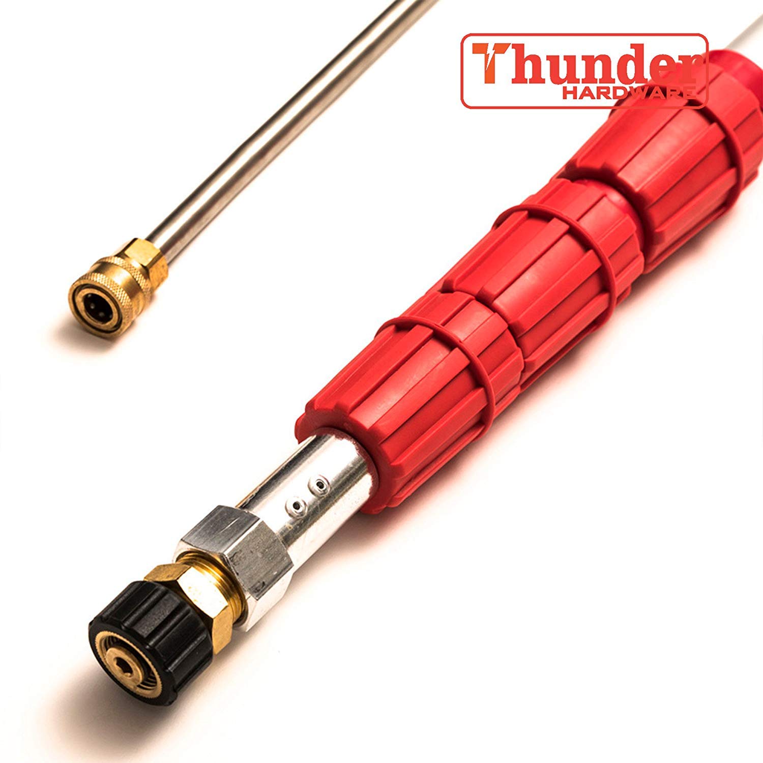 TOMIC Thunder Hardware 4000 psi Commercial Grade 24 ft Telescoping ...