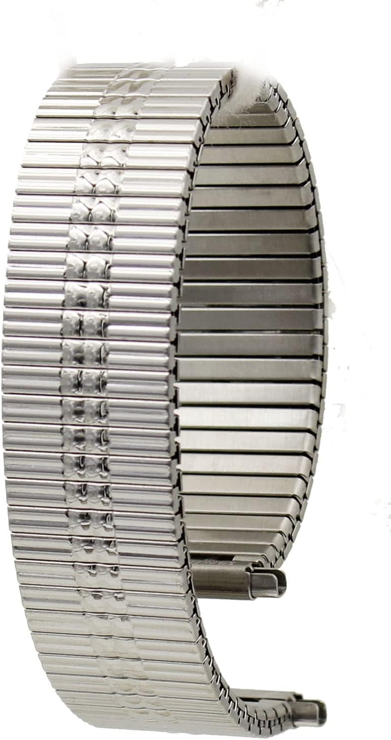 Amazon.com: Xanadu New Stainless Steel Stretch Metal Expansion Watch ...