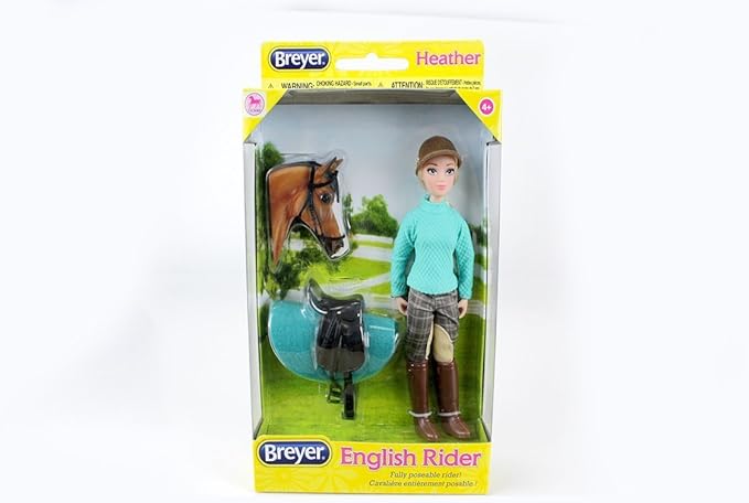Amazon.com: Breyer Freedom Series (Classics) Heather English Rider | 6 ...