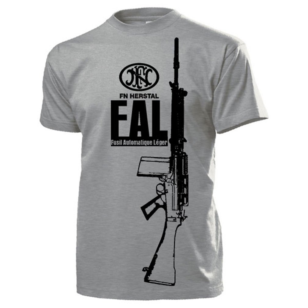Buy ALFASHIRT FAL Fusil Automatique Léger FN Herstal Assault Belgium ...