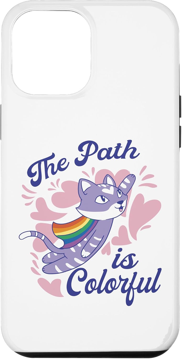 iPhone 12 Pro Max The Path Is Colorful Cute Fox LGBTQ Pride Rainbow ...