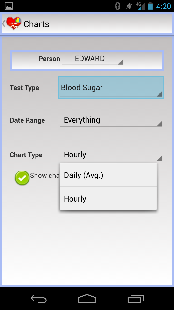 EZ Health Tracker Plus - App on Amazon Appstore