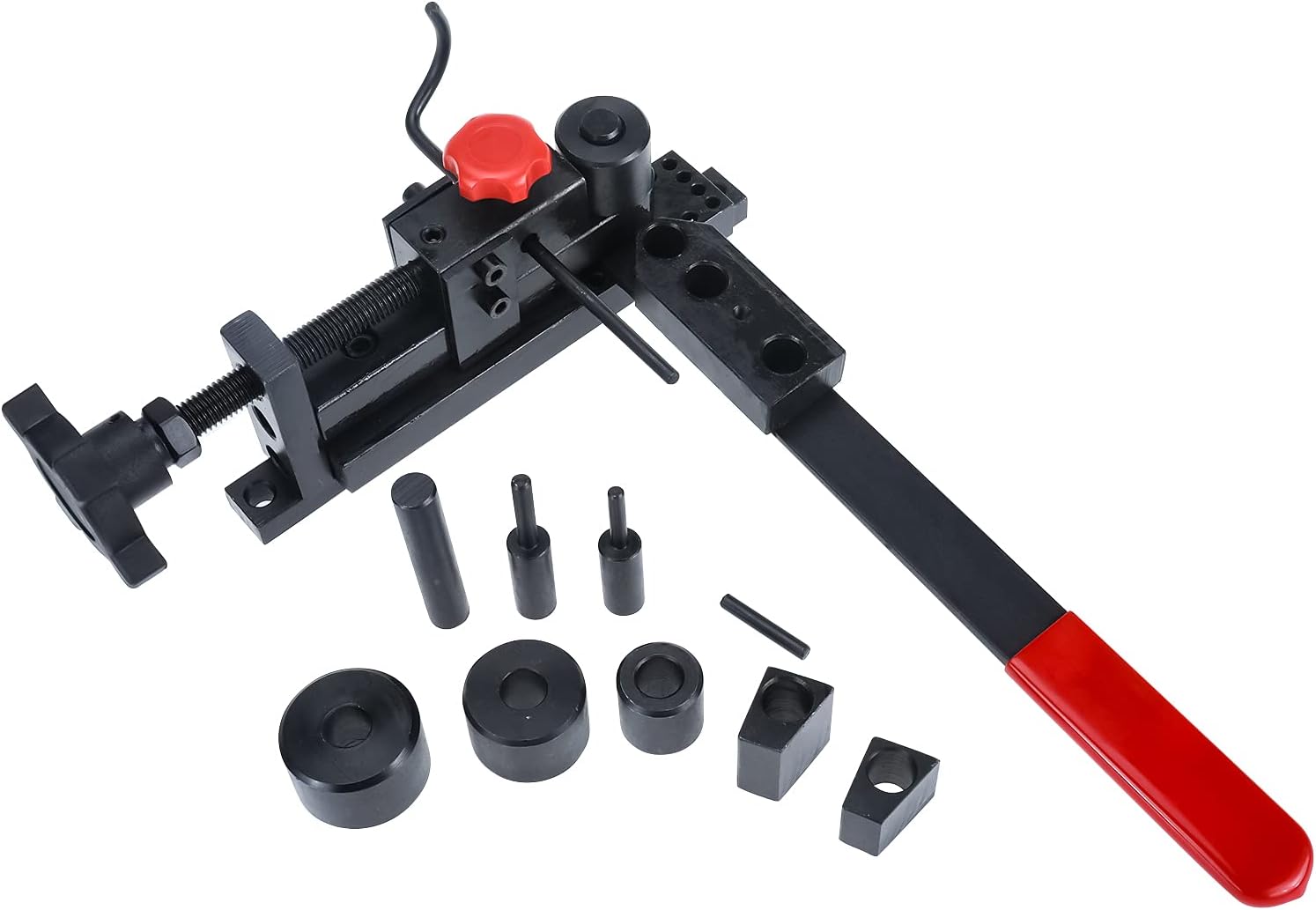 LuckyHigh Universal Mounting Bending Machine, Mini Manual Metal Bender ...