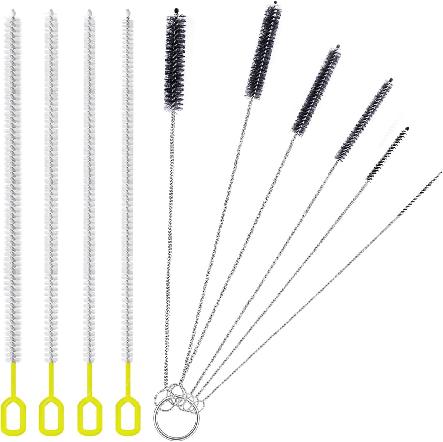 Amazon.com: Brush Family Straw Cleaner Brush Set Different Diameters ...