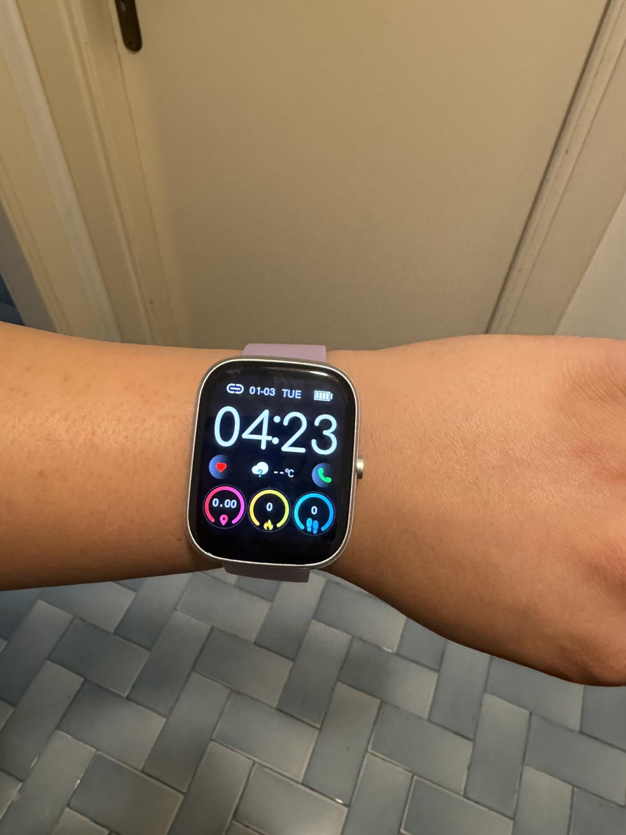 uaue Smartwatch Uomo Donna, 1.91" Orologio Fitness con Effettua ...