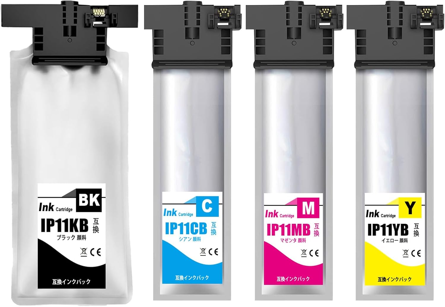Amazon.co.jp: 【SHUOLEI】IP11KB インクバッグに対応 EPSON用 IP11 IP11B IP11KB IP11CB IP11MB IP11YB 顔料 互換インク ...