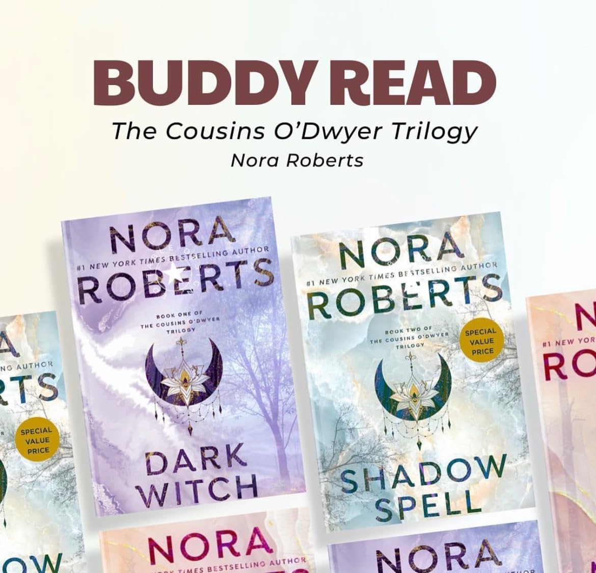 Nora Roberts - Cousins O'Dwyer Trilogy: Dark Witch, Shadow Spell, Blood ...