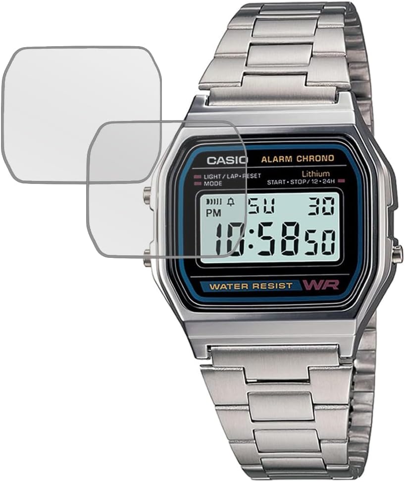 FCS smartwatch screen guard for Casio Vintage Watch-A-158WA-1Q | Pack ...