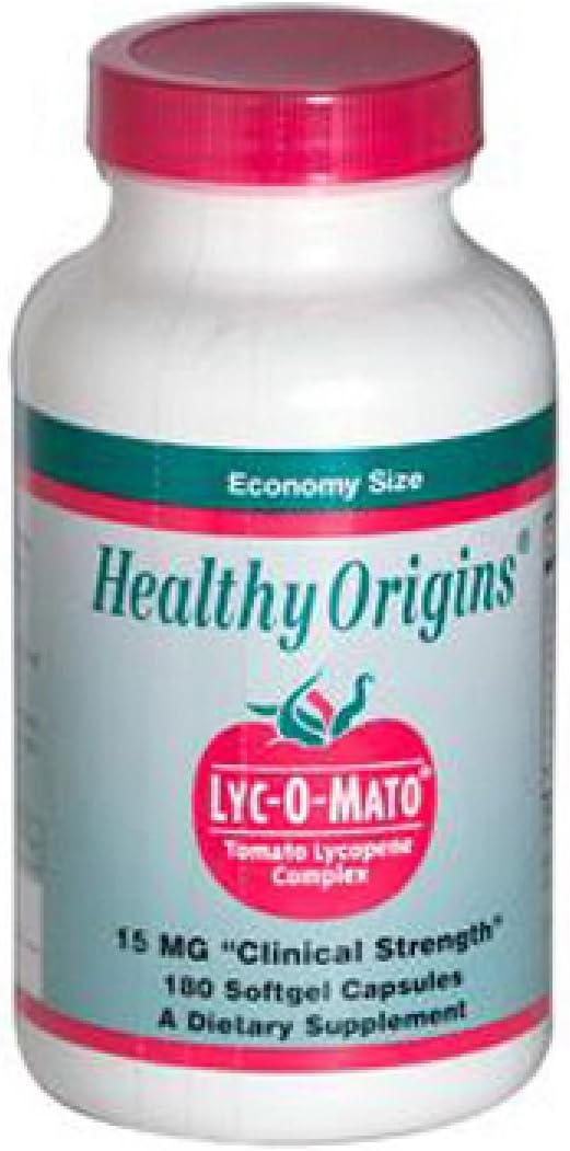 Amazon.com: Healthy Origins Lyc O Mato Lycopene 180 Sgel : Health ...