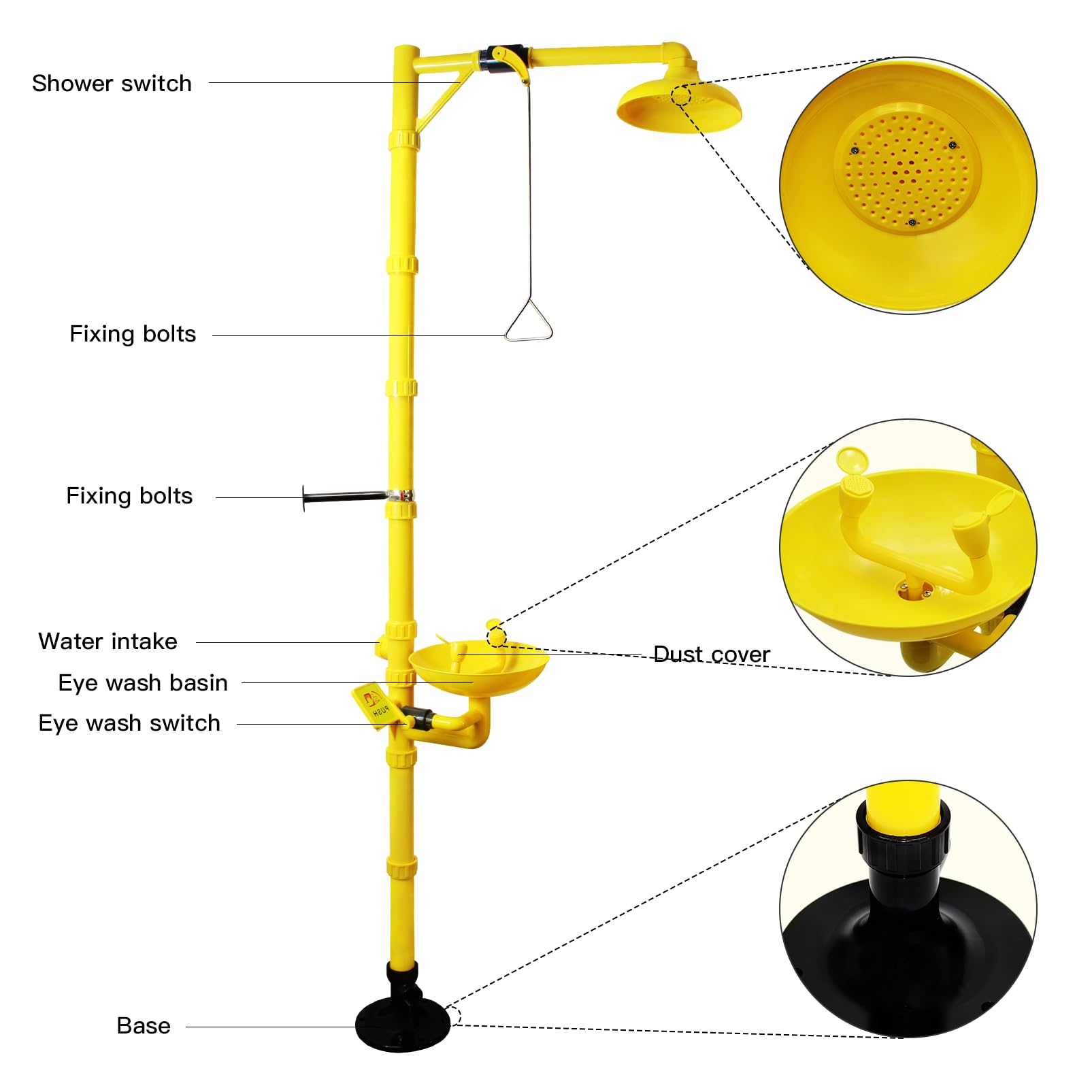Emergency Eyewash Shower Station Emergency Eyewash & Shower Station ...