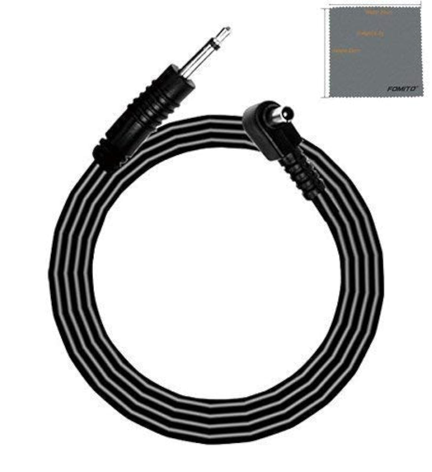 Amazon.com : FOMITO Flash Sync Cable 3m - 3.5mm Plug to Male PC Studio ...