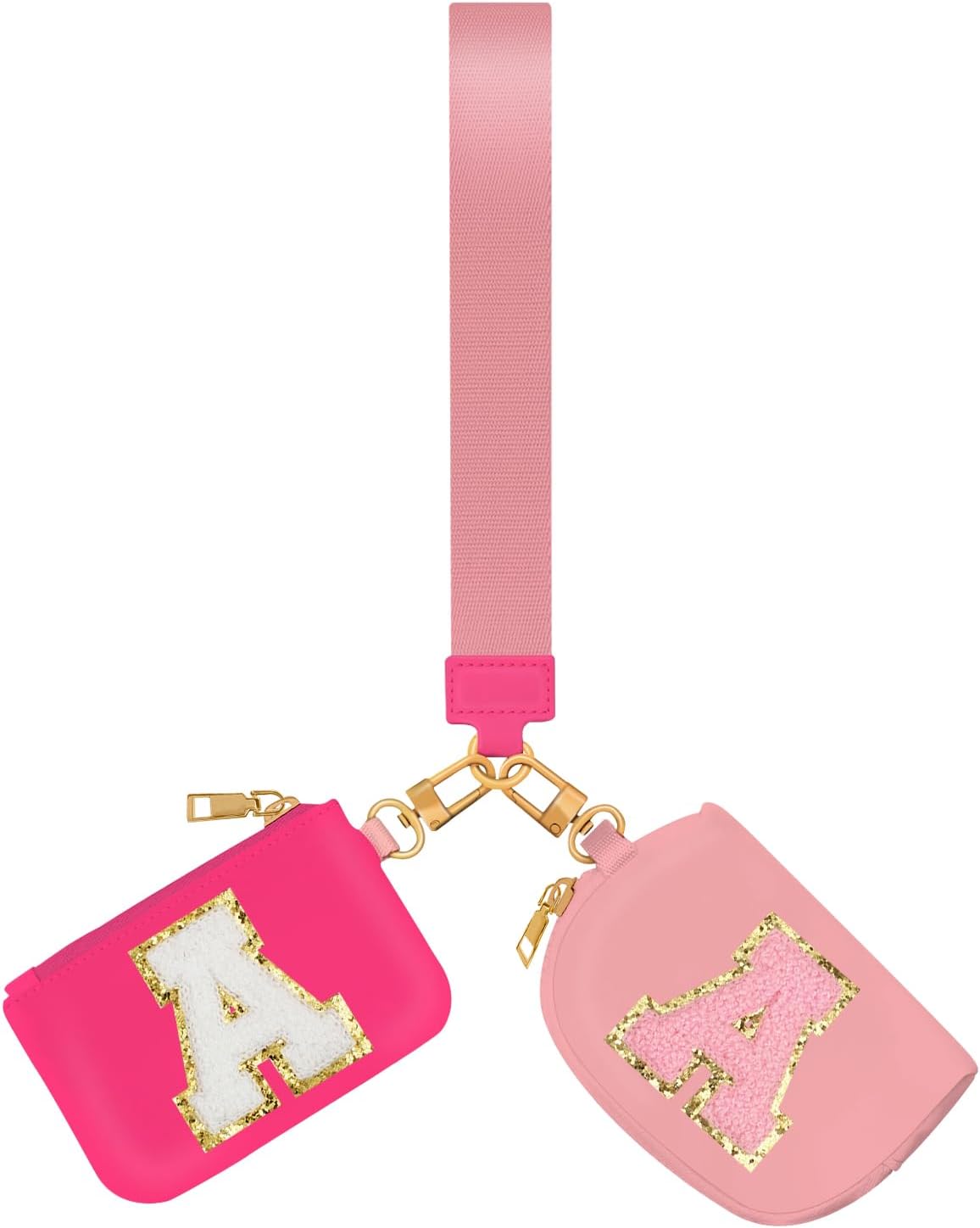 Amazon.com: Initial Wristlet Wallets for Women,Monogrammed Wristlet ...