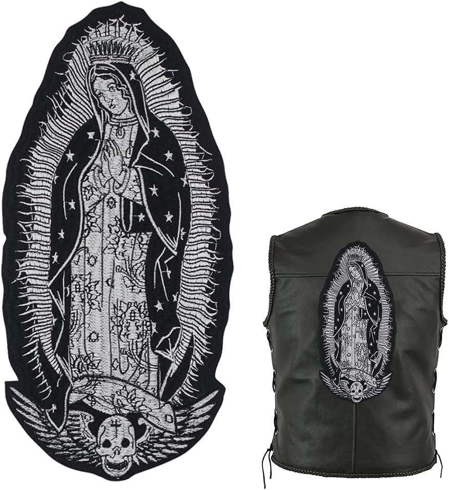Amazon.com: Our Lady of Guadalupe Embroidery Patches Catholicism ...