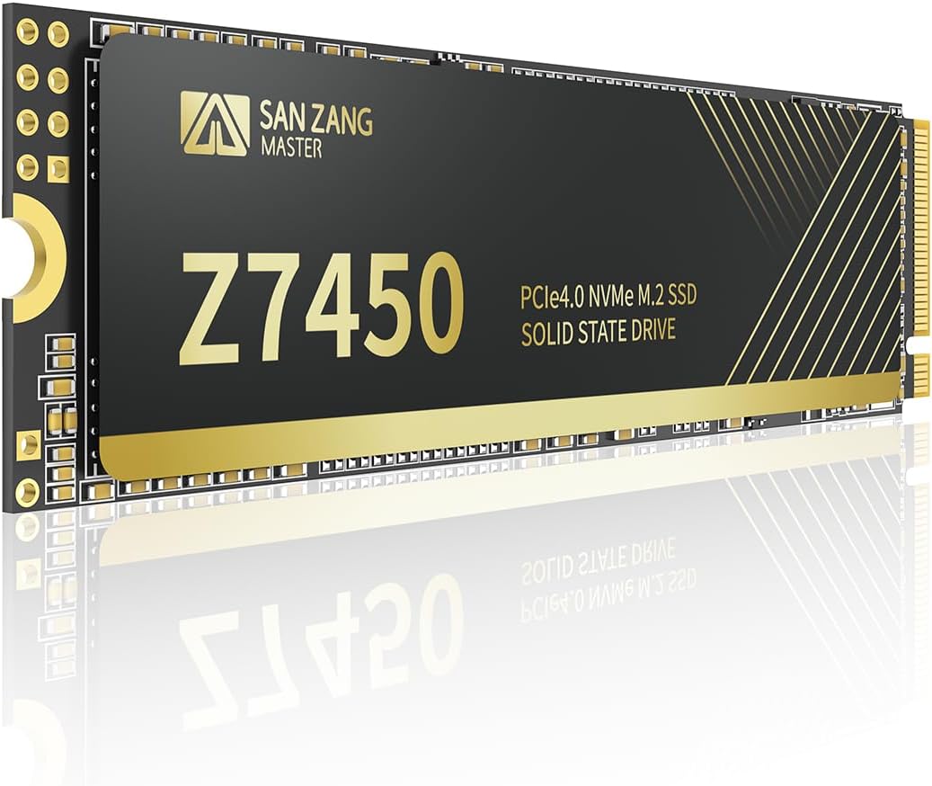 Amazon.com: SAN ZANG MASTER 1TB TLC NVMe PCIe 4.0 SSD for PS5 Internal ...