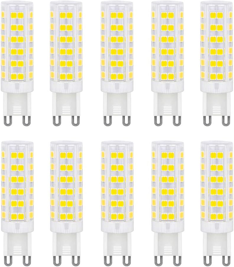 7W G9 LED Bulbs, 65W Halogen G9 Light Bulbs Replacement, 76 SMD 2835 ...