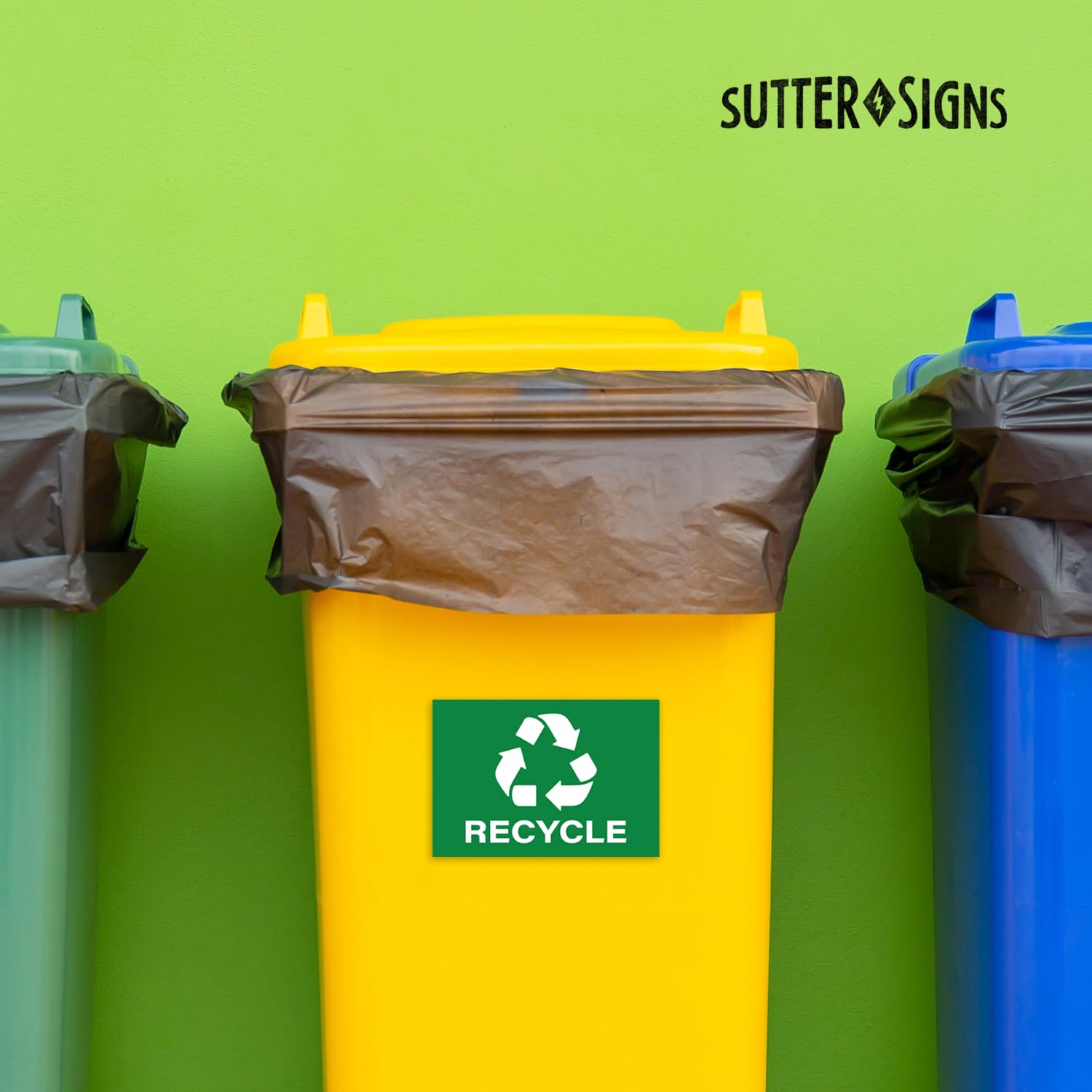 Printable Recycling Signs For Bins