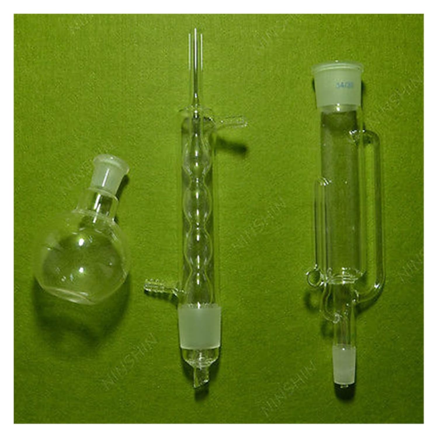 Labware Set Extraction Distillation Apparatus 150ml Soxhlet Extractor ...