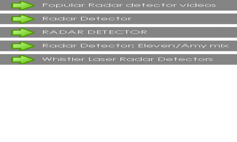 Radar Detector - App on Amazon Appstore