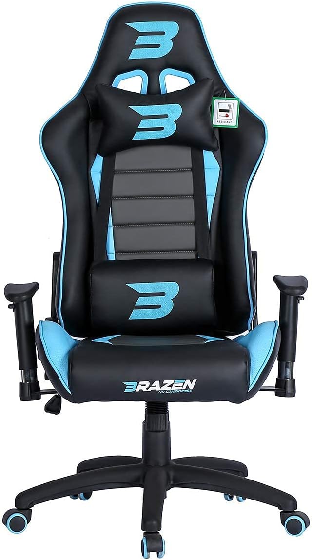 BraZen Sentinel Elite Computer PC Office Racing Esports Gaming Chair ...