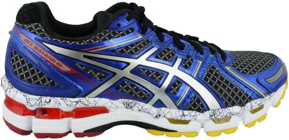 Amazon.com | ASICS Mens Gel-Kayano 19, Blue/Silver, 10 D | Road Running