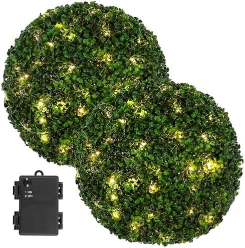 Amazon.com - SEVENLOVE 29in Artificial Plants with LED Lights ...