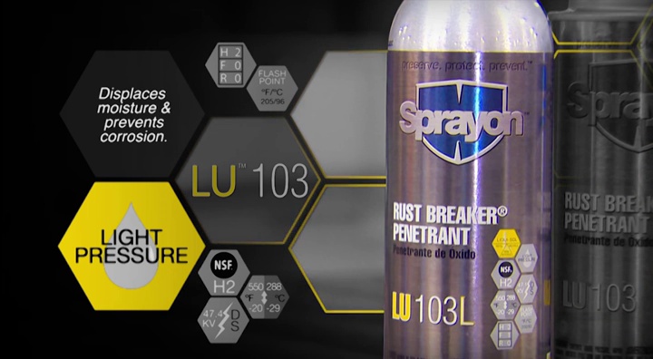 Watch Sprayon S00103000 LU103 Heavy-Duty Rust Penetrant ﹙Rust Breaker ...