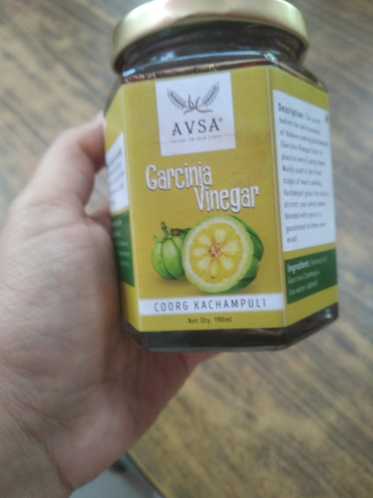 Avsa Garcinia Vinegar (Coorg Kachampuli) - 190 ml Kachampuli Vinegar ...