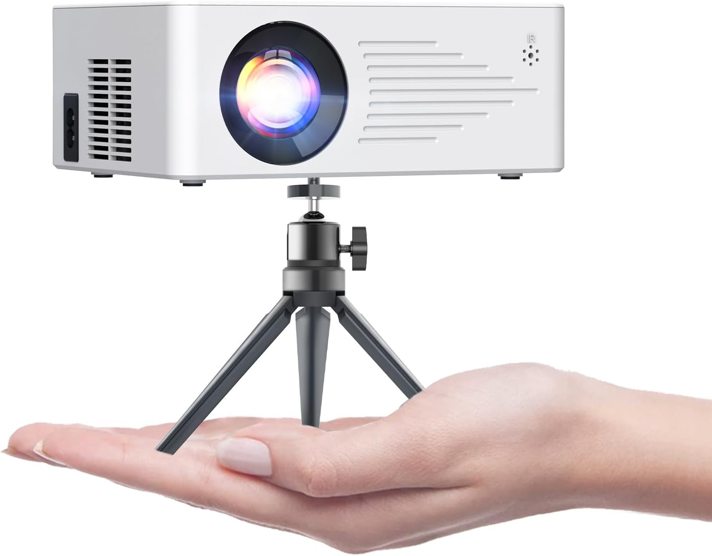 Amazon.com: Mini Projector for iPhone, ELEPHAS 2024 Upgraded 1080P HD ...
