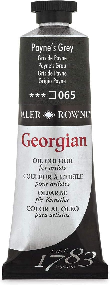 Daler - Rowney Georgian 75ml Oil Colour Tube - Payne's Grey : Amazon.ca ...