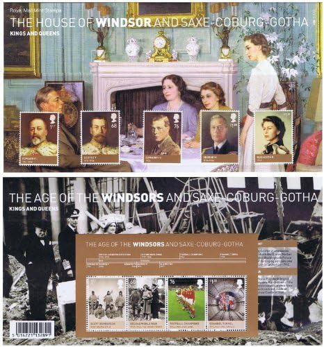 2012 Kings and Queens - The House of Windsor inc. M/S Presentation Pack ...