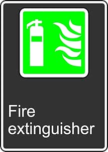 Amazon.com: ACCUFORM SAFETY SIGN: FIRE EXTINGUISHER 14" X (FRMCSA953VS ...
