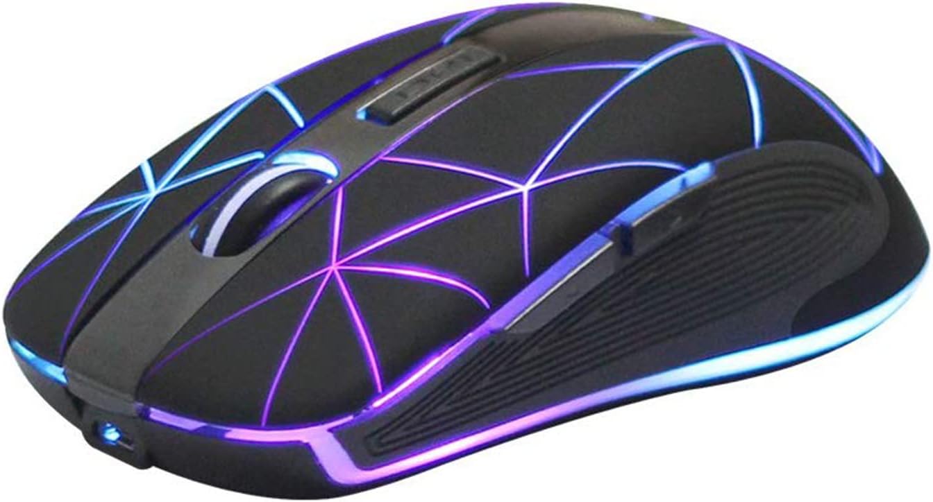 Rii RM200 Wireless Mouse,Rechargeable Gaming Mouse with USB Nano ...