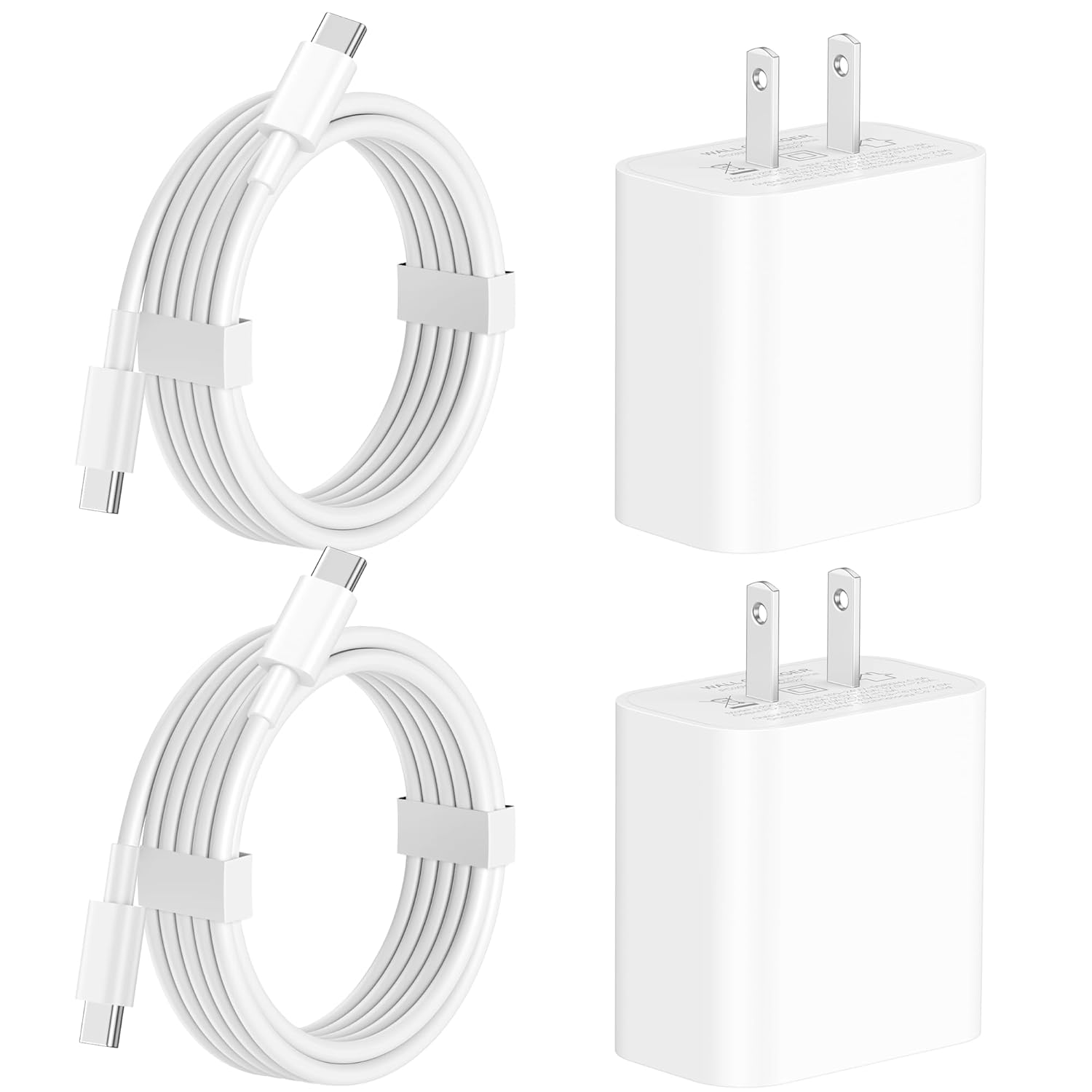 Amazon.com: AirPods 4 Charger, 2Pack 20W USB C AirPods Pro 2nd Gen ...