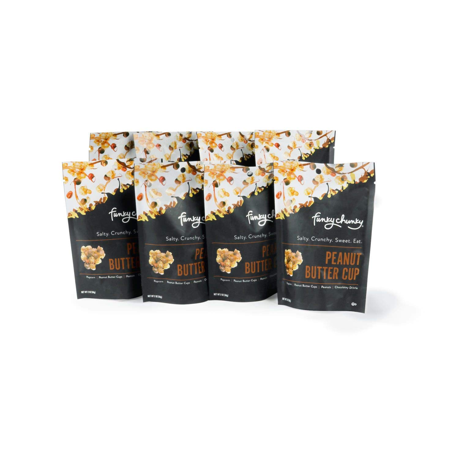 Amazon.com: Funky Chunky Gourmet Popcorn, Chocolatey Popcorn, Pretzel ...
