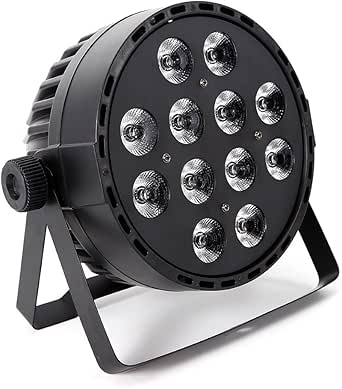 Amazon.com: YIYIBYUS PAR64 Stage Light 120W 4-in-1 RGBW LED DMX Wash ...