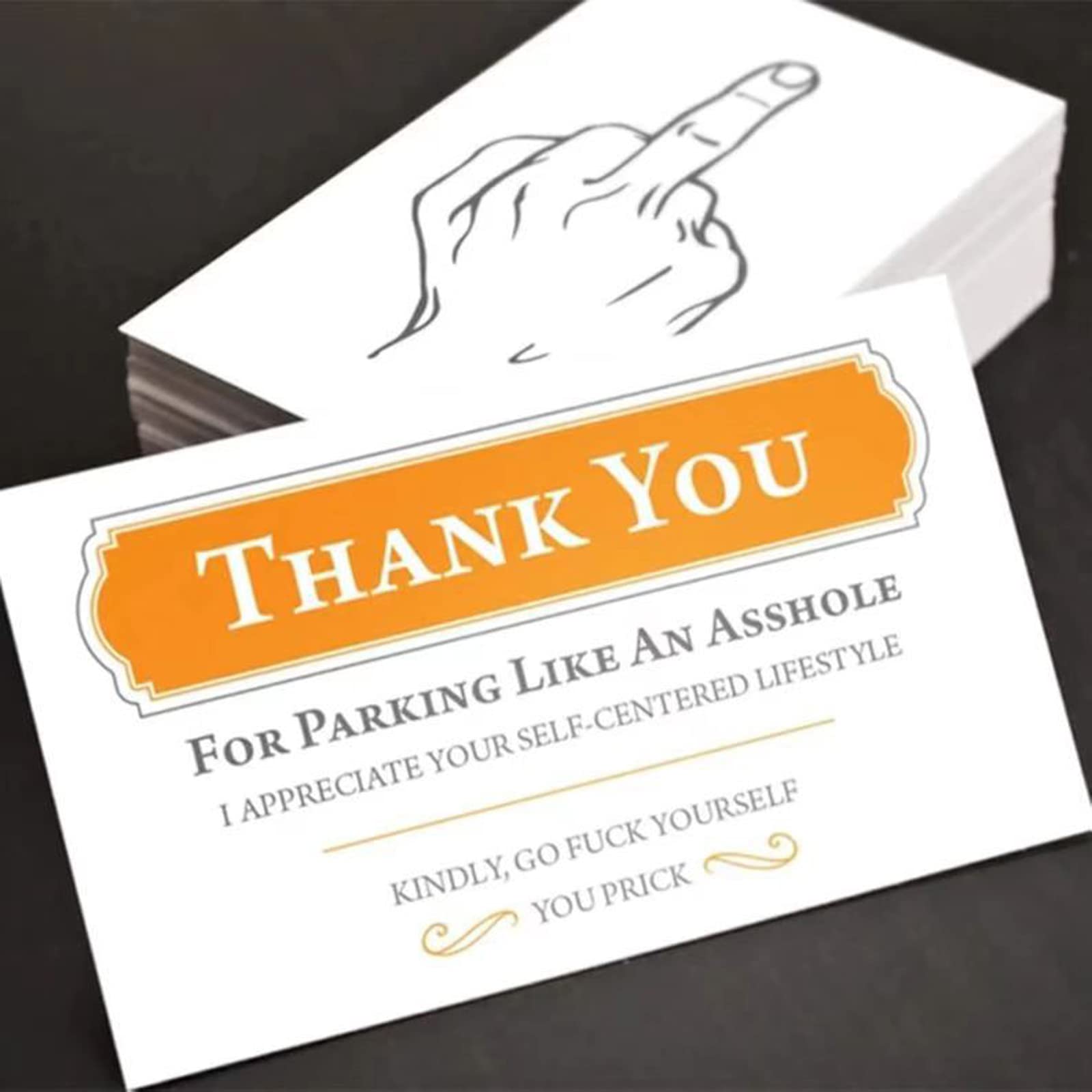 Amazon.com: Bantlou Fun Bad Parking Violation Stickers, Bad parking ...