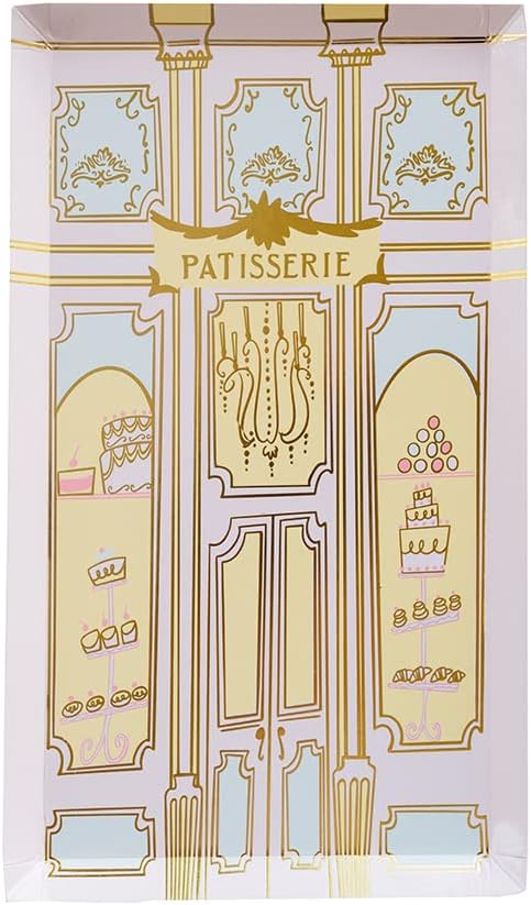 Amazon.com: Daydream Society Let them Eat Cake - Large Party Plate ...