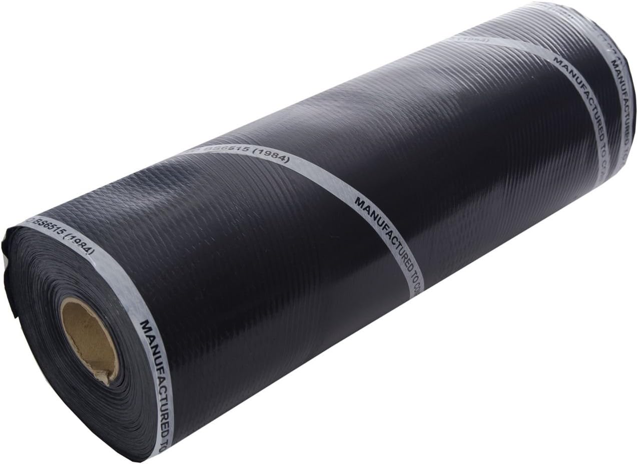 225mm x 30 Metre Roll Damp Proof Course DPC Conforms to BS6515, CE Mark ...