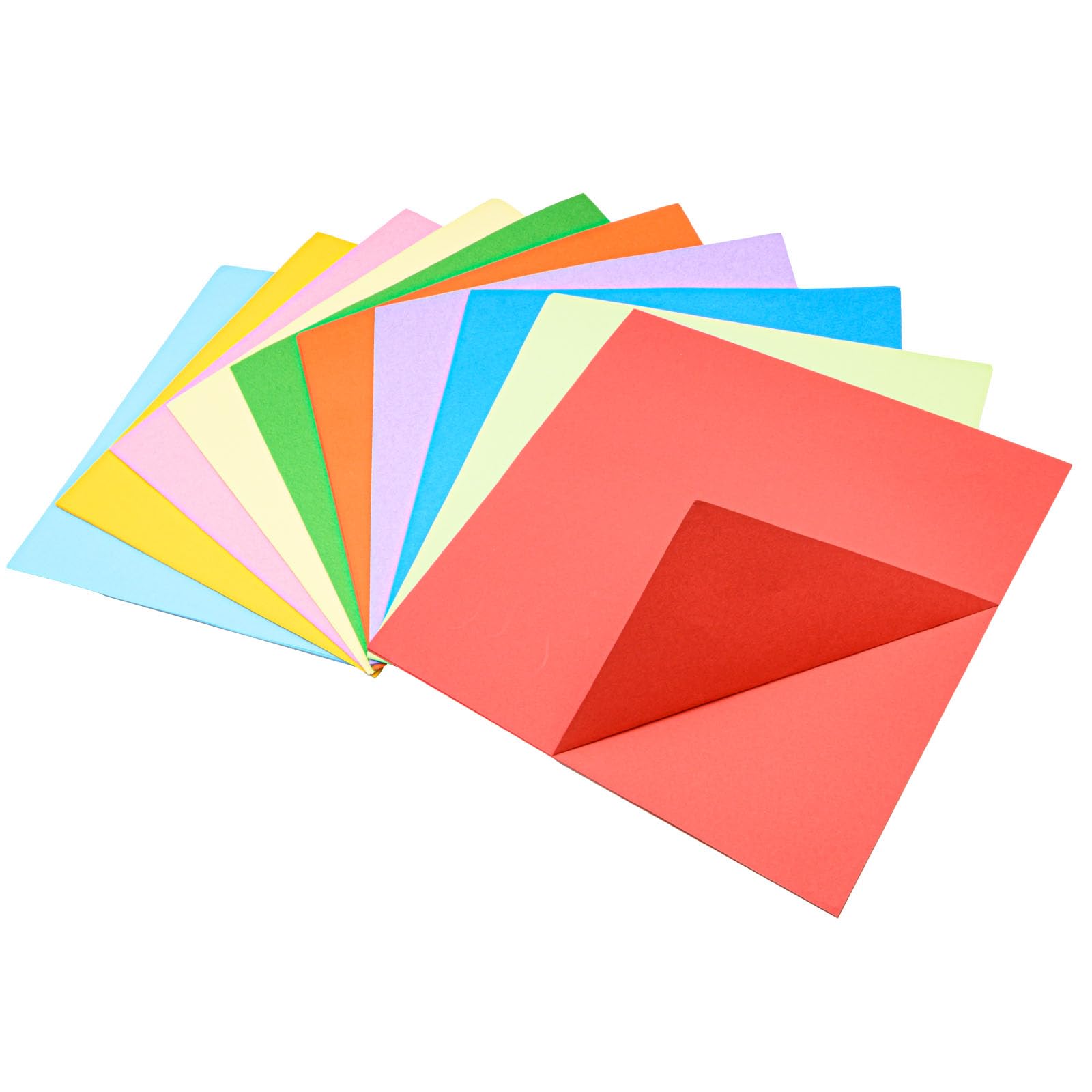 Amazon.com : DIAO79NI Origami Paper, 100 Sheets, 10 Colors, 8 Inch ...