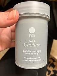 Amazon.com: Ritual Natal Choline Supplement, 550mg, Supports Baby’s ...