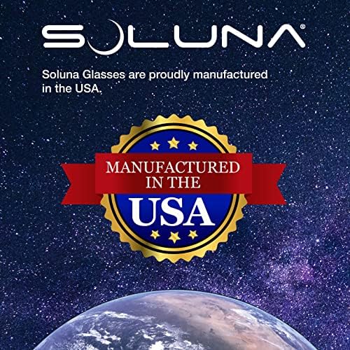 Amazon.com: Soluna Solar Eclipse Glasses - CE and ISO Certified Safe ...