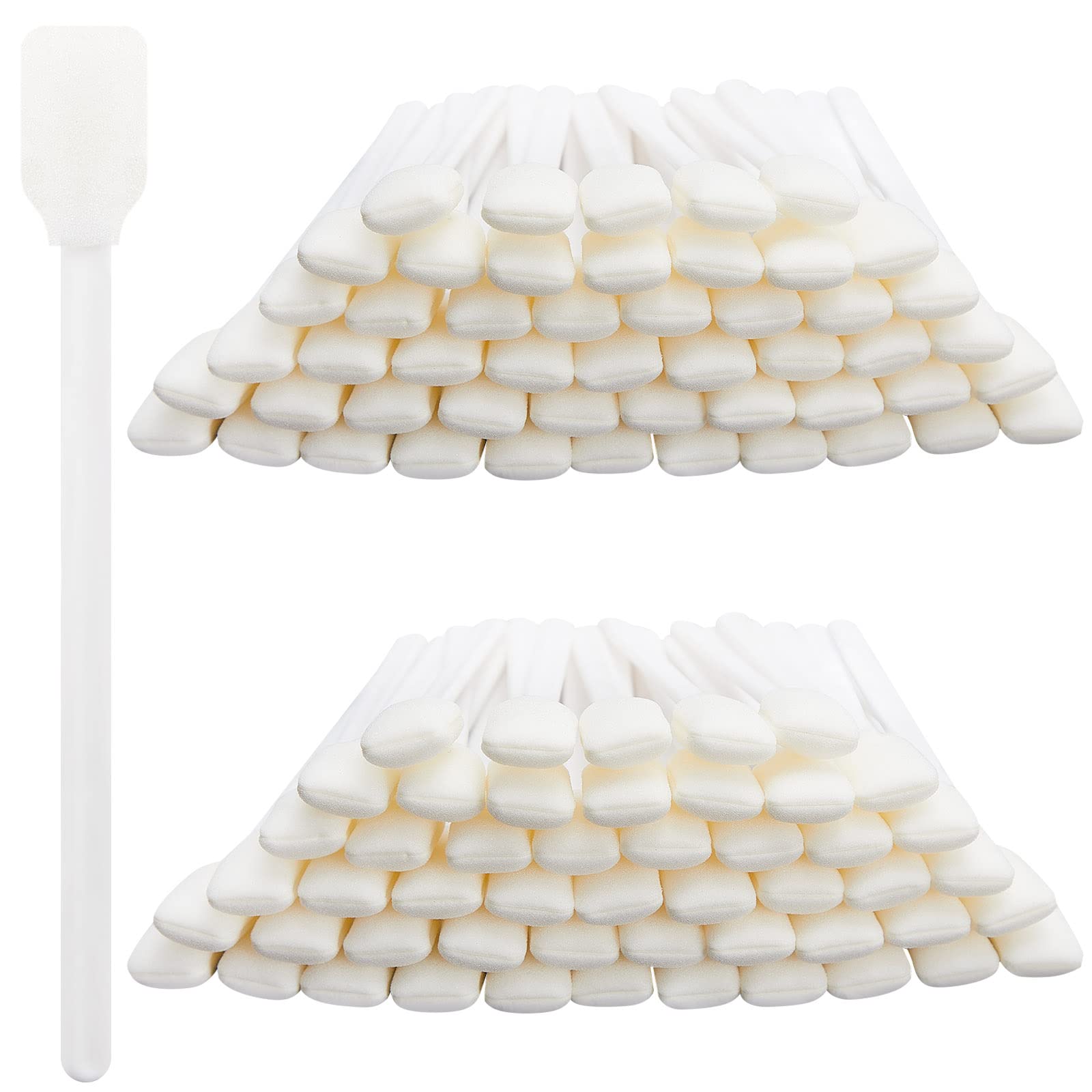 Suclain 5 1 Foam Cleaning Swab Sticks Square Rectangle Sponge ...